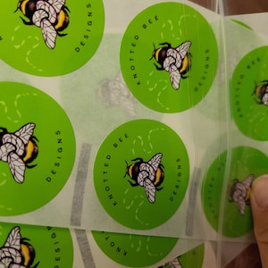 CUSTOM Stickers Roll Custom Logo Stickers Custom Label Roll - Etsy