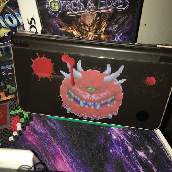 DOOM Classic Cacodemon Sticker: Kiss-cut Stickers, Multiple Sizes - Etsy