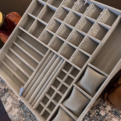 Custom Jewelry Organizer, Custom Drawer Inserts, Jewelry Trays ...