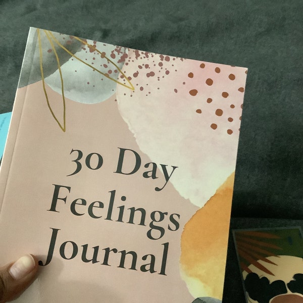 Mental Health 30 Day Feelings Journal, Mental Health Journal, Feelings ...