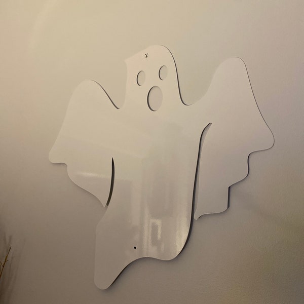 Ghost Halloween Metal Wall Art | Spooky Steel Seasonal Decor - Etsy