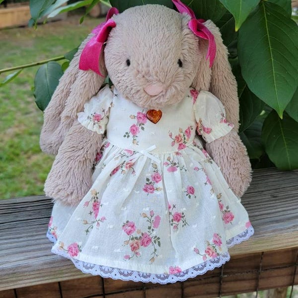 Bunny Maid Outfits for Bunnies, Chef Maid Costume for Stuffed Doll ...