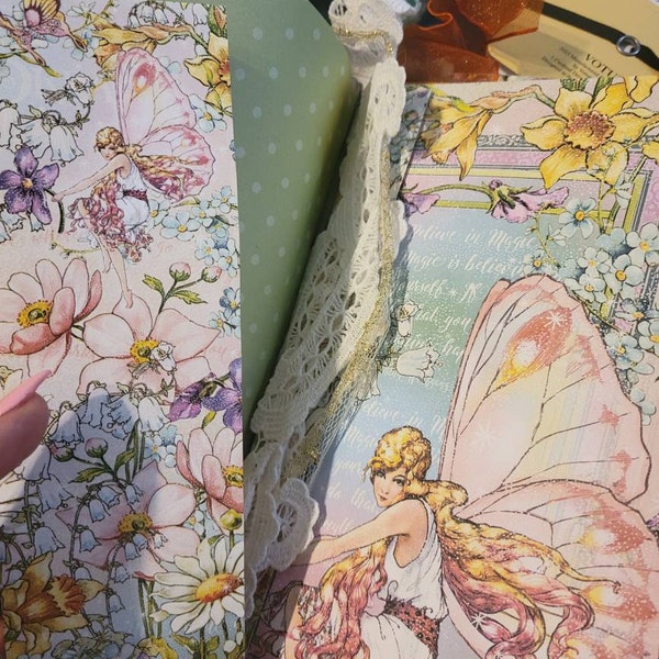 Hand Torn Ribbon Let Your Little Light Shine and If I Had One Wish Gift ...