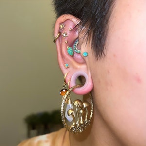 Tribal Wood Spiral Ear Expanders / Stretchers - Etsy