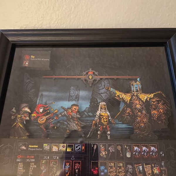 Darkest Dungeon Collector Shadow Box - Etsy