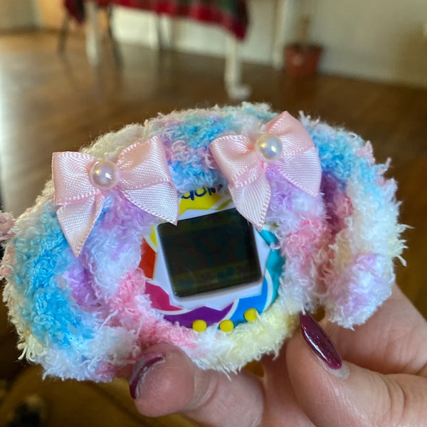 Made to Order-fluffy Tamagotchi NANO/MINI Cover/case - Etsy