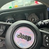 Opal Jeep Steering Wheel Circle Sticker Decal, Wrangler JK, JL ...