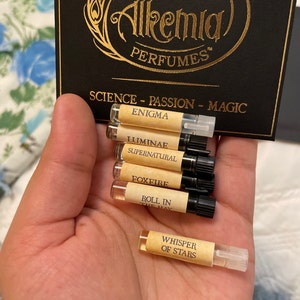 Build Your Own 5 Piece Perfume Sample Set Extrait - Etsy