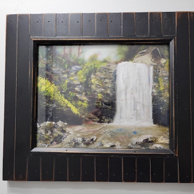 COW Expressionist Style Farm Animal Art on Canvas Giclee Print of the ...