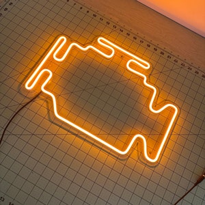 Cute Toast LED Neon Sign Kawaii Breakfast Gift Kids Room, Kitchen Decor ...