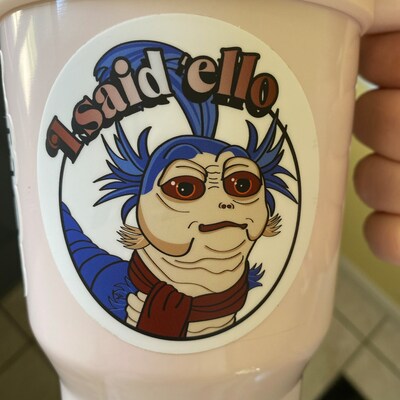 Holographic Hi Helen Sticker Vinyl Ferngully Inspired - Etsy