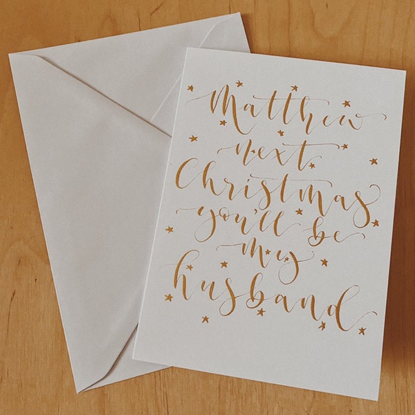 Create Your Own Card - Your Words in Hand-lettered Calligraphy - Eco ...