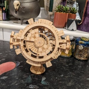 Steampunk Pendulum Clock Build Your Own Wooden Working Clock. DIY ...