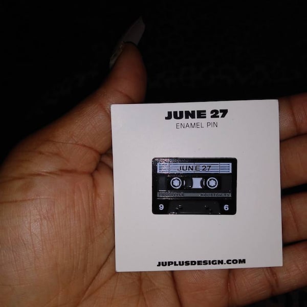 June 27 Enamel Pin - Dj Screw June 27th Freestyle - Etsy