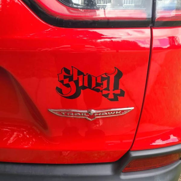 Ghost Vinyl Decal - Etsy