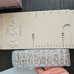 Personalised Growth Chart Custom Wall Nursery Decor Height - Etsy
