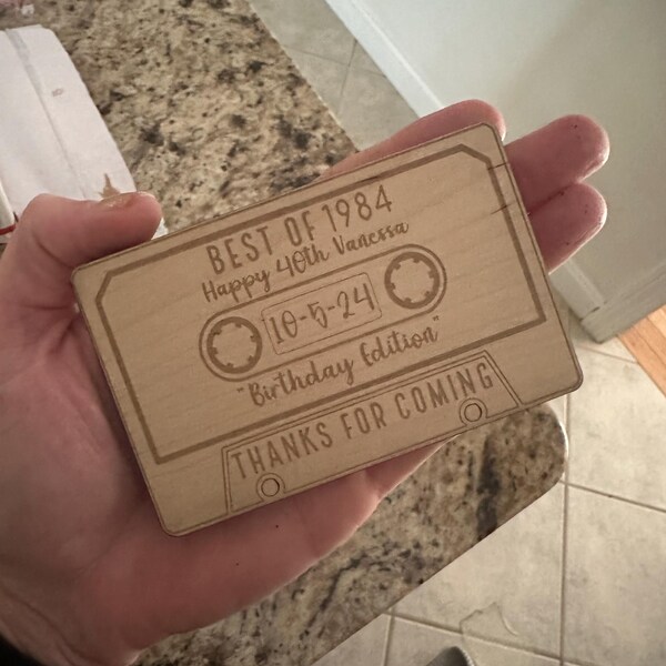 Rustic Wooden Table Number Tag // Farmhouse Style // Wedding Table ...