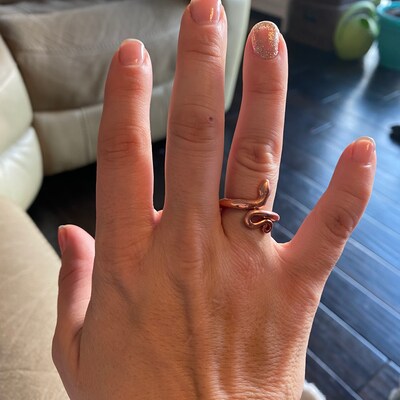 Sadhguru Ring Consecrated Isha Copper Snake Ring Sadguru Ring Isha ...