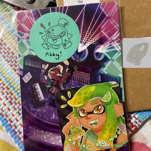 Splatoon 3 Squid Sisters Agent 3 Deep Cut STAY FRESH Glitter Epoxy ...