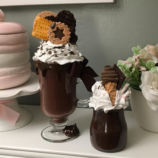 Patriotic Fake Milkshake Decor – Red, White & Blue 4th of July ...