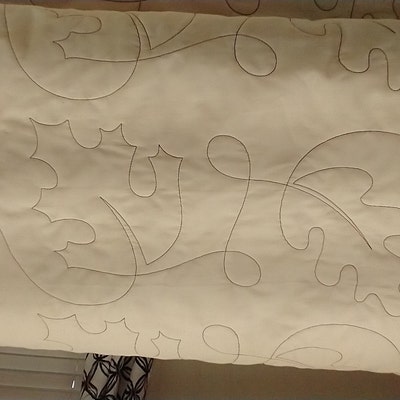 LOOPS Digital Longarm Edge-to-edge Pantograph Pattern - Etsy