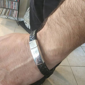 Custom Family Photo Wallet, Husband Engraved Leather Wallet ...