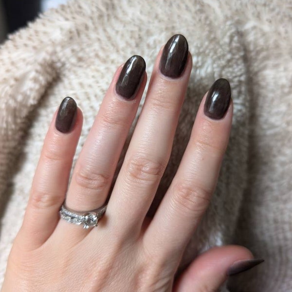 Sheer Black Lace- Dip Powder, Dip Powder Nails, Nail Dip Powder, Nail ...