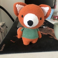 Amigurumi Pattern Alexander the Fox Toy Crochet Pattern PDF - DIY ...