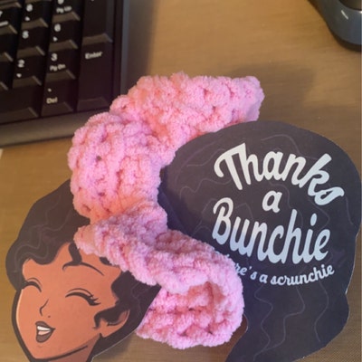 Scrunchie Holder Tag Printable, African American Girl, Black Hair ...