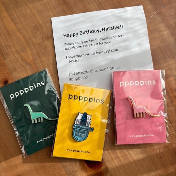 I'm Here Enamel Pin - Etsy