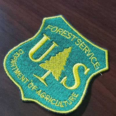 US Forest Service Department of Agriculture Embroidery Patch - Etsy