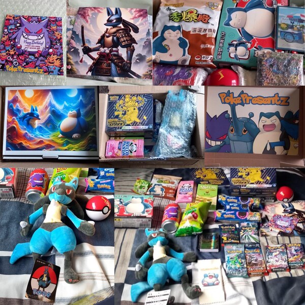 Grass / Bug Themed Pokémon Gift Box Set - Perfect for Collectors & Fans ...