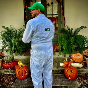 Adult White Caddie Uniform Coverall Boiler Suit Caddy With | Etsy