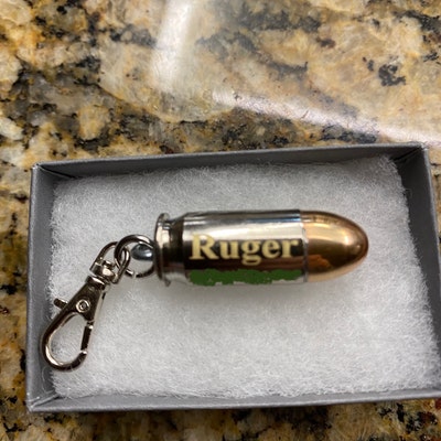 Personalized Bullet Pet Tag, Dog Name Tag, Man's Best Friend, Collar ...