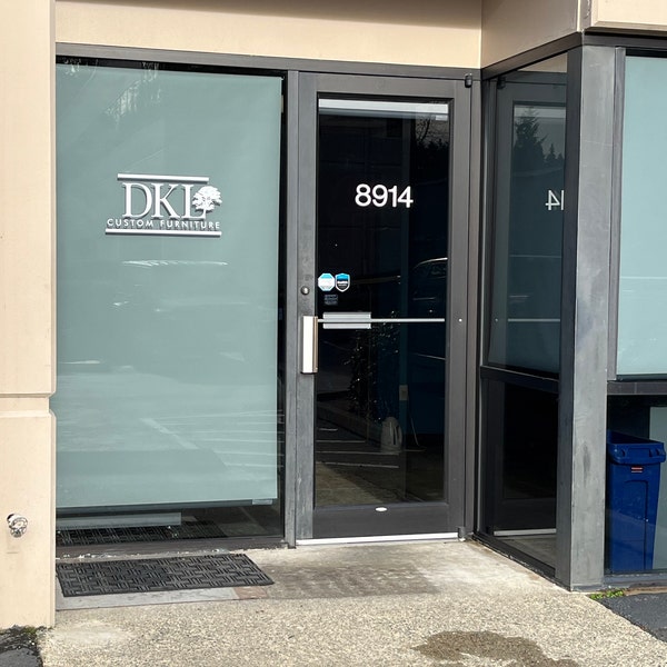 Custom Store Front Decals, Custom Logo Decal, Window Door Lettering ...