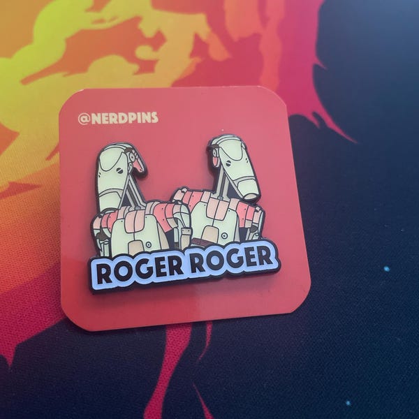 Roger Roger Pin - Etsy
