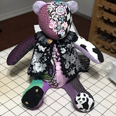 Memory Bear Easy 18 Sewing Pattern Simple Bear Pattern Sewing Pattern ...