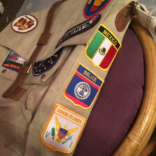 Belize Patch - Central America Badge, Caribbean Sea 2.75" (iron On) - Etsy