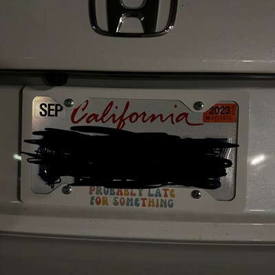 Funny License Plate Cow Print License Plate Vanity License - Etsy