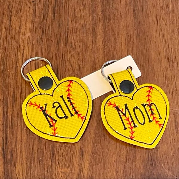 Embroidered Swim Team Keychain, Swim Bag Tag - Etsy