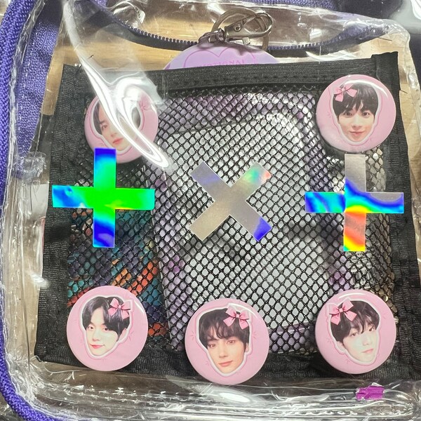 TXT Bow Buttons - Etsy