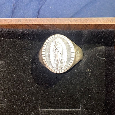 Our Lady of Guadalupe Signet Ring for Men , Guadalupe Christian ...