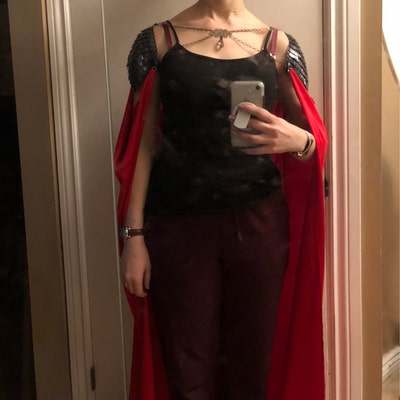 TUTORIAL How to Make Scale Mail Cape - Etsy