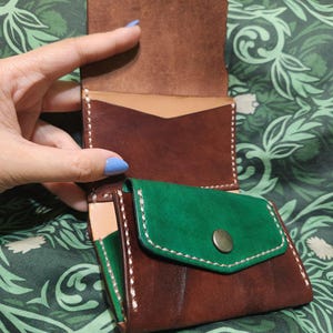Trifold Wallet Hand Made in Japan With Shonan Leather - Etsy