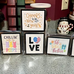 HAPPY BIRTHDAY Wood Block Sign / Kid's Birthday Party Home - Etsy