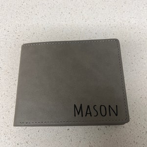 Kids Personalized Wallets, Wallet for Son, Gift From Mom to Son ...