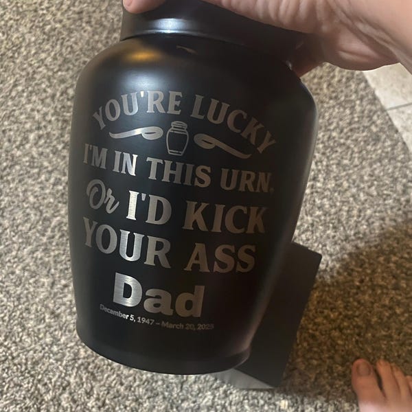 Personalized Urns for Human Ashes, Laser Engraved Aluminum Urn for ...