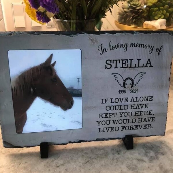 Horse Keepsakes | Horse Memorial | Horse Loss Gift | Personalized Horse ...