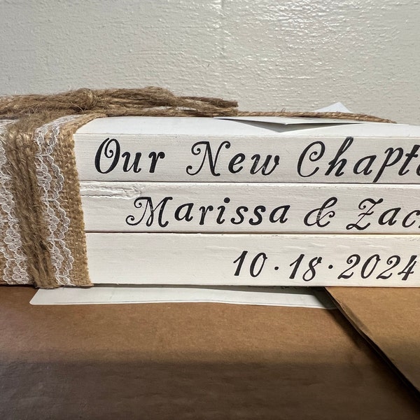 Baby Boy Stacked Books, Its a BOY Custom Book Stack, Farmhouse Nursery ...