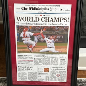 1995 and 2021 Atlanta Braves World Series Champions Framed & Matted ...